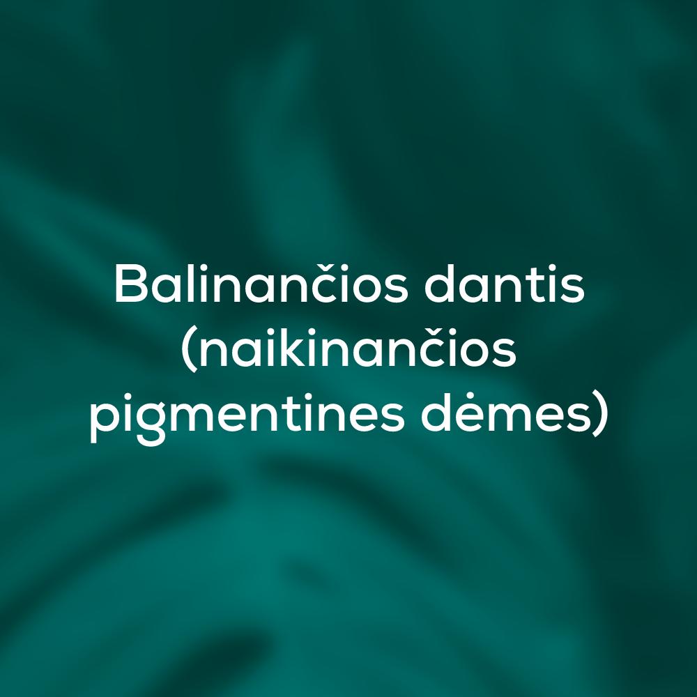 Dantų pastos balinančios dantis | Mano emalis