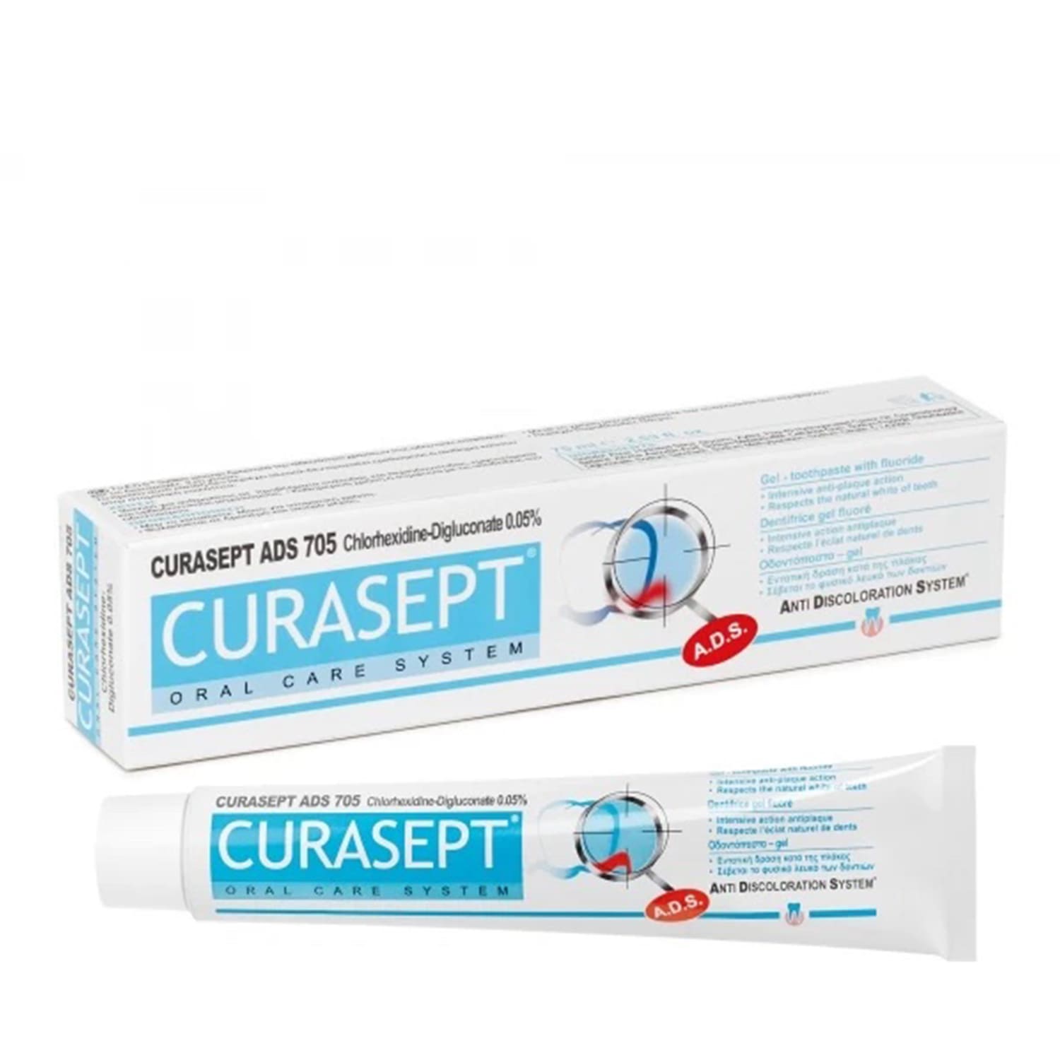 "Curasept ADS 705" gydomoji dantų pasta su chlorheksidinu (0,05%), 75